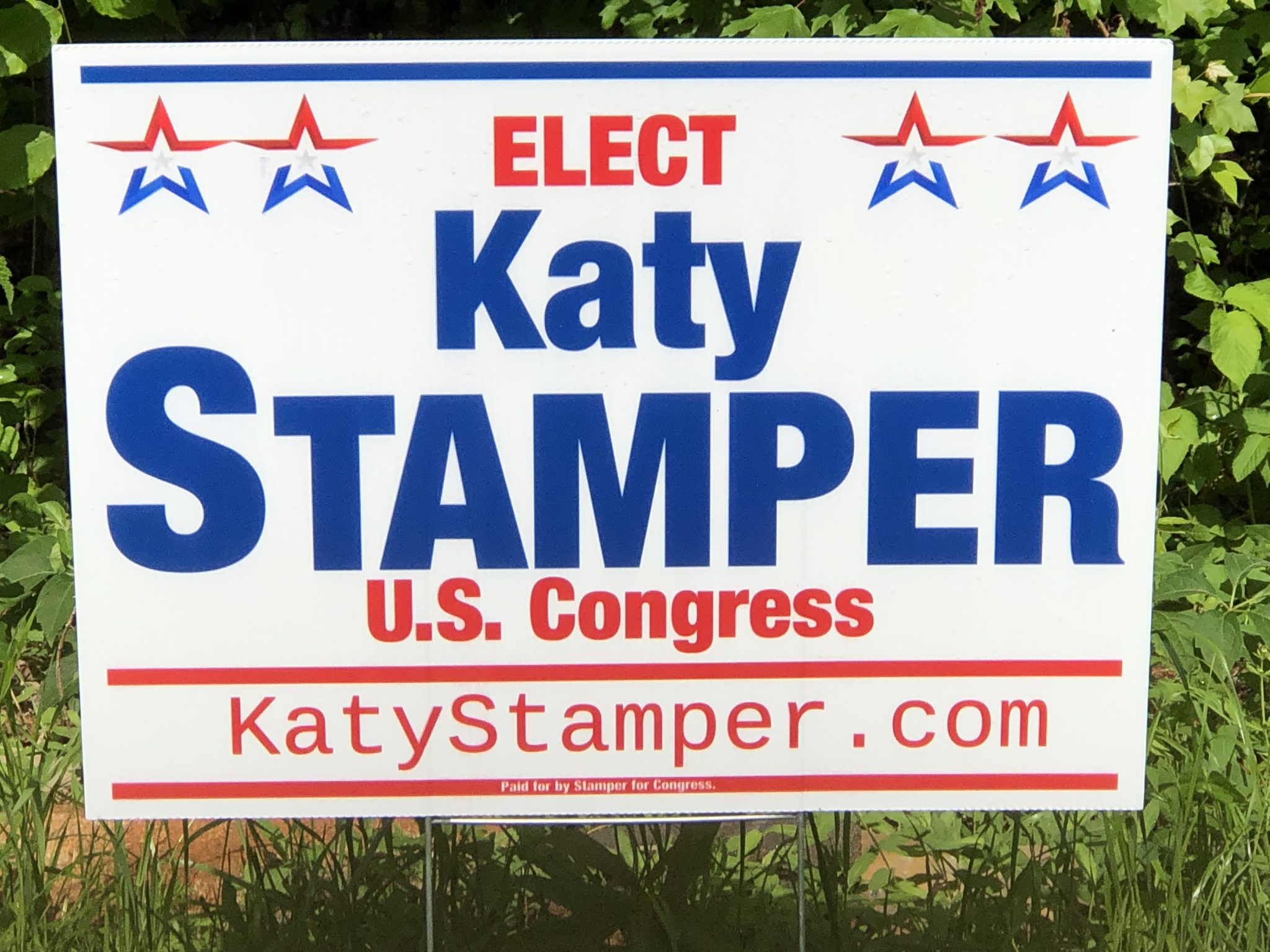 Get a Yard Sign! - 2024 Katy L. Stamper